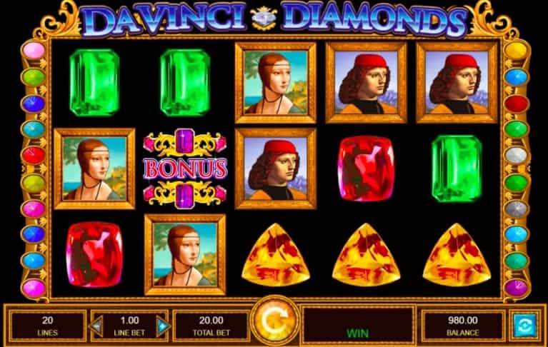 Da Vinci Diamonds Slot Machine [2025] Best Free Play Slot