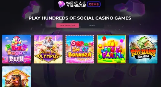 Vegas Gems Casino Review November 2024 - Get up to 1,000 Gems